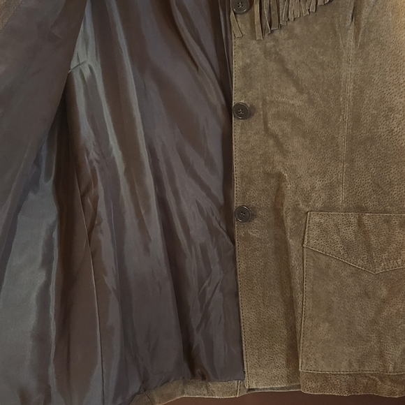 d&co | Jackets & Coats | Suede Like Fringe Western Jacket | Poshmark